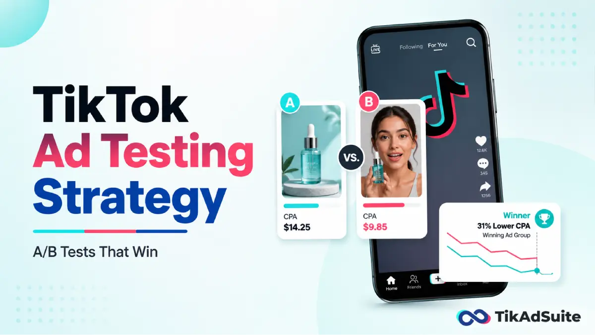 TikTok Ad Testing Strategy: A/B Tests That Win in 2026 - TikAdSuite