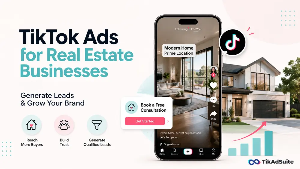 TikTok Ads for Real Estate Businesses: A 2026 Growth Guide - TikAdSuite
